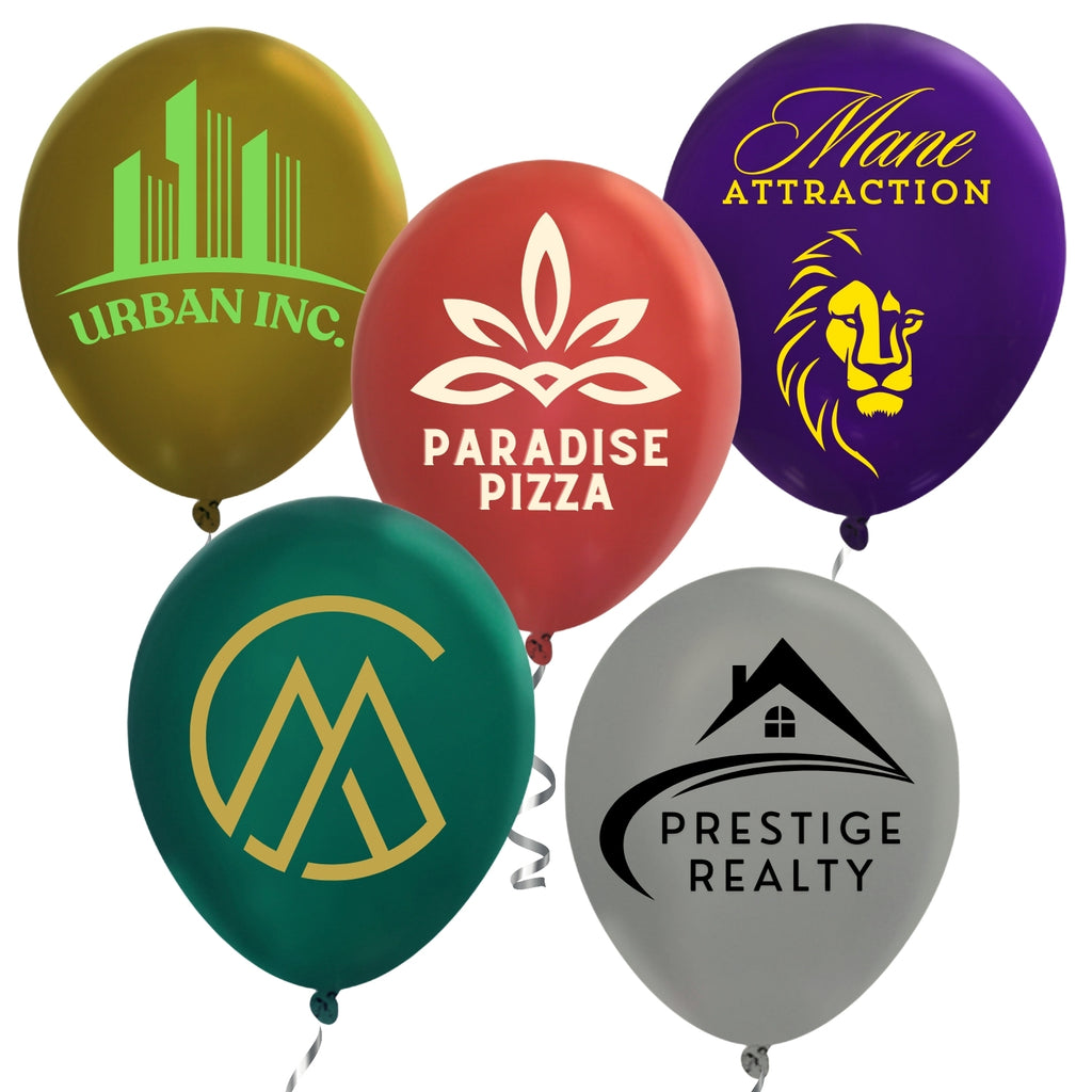Custom Printed Latex Balloons | Metallic Colors | 5000 pcs