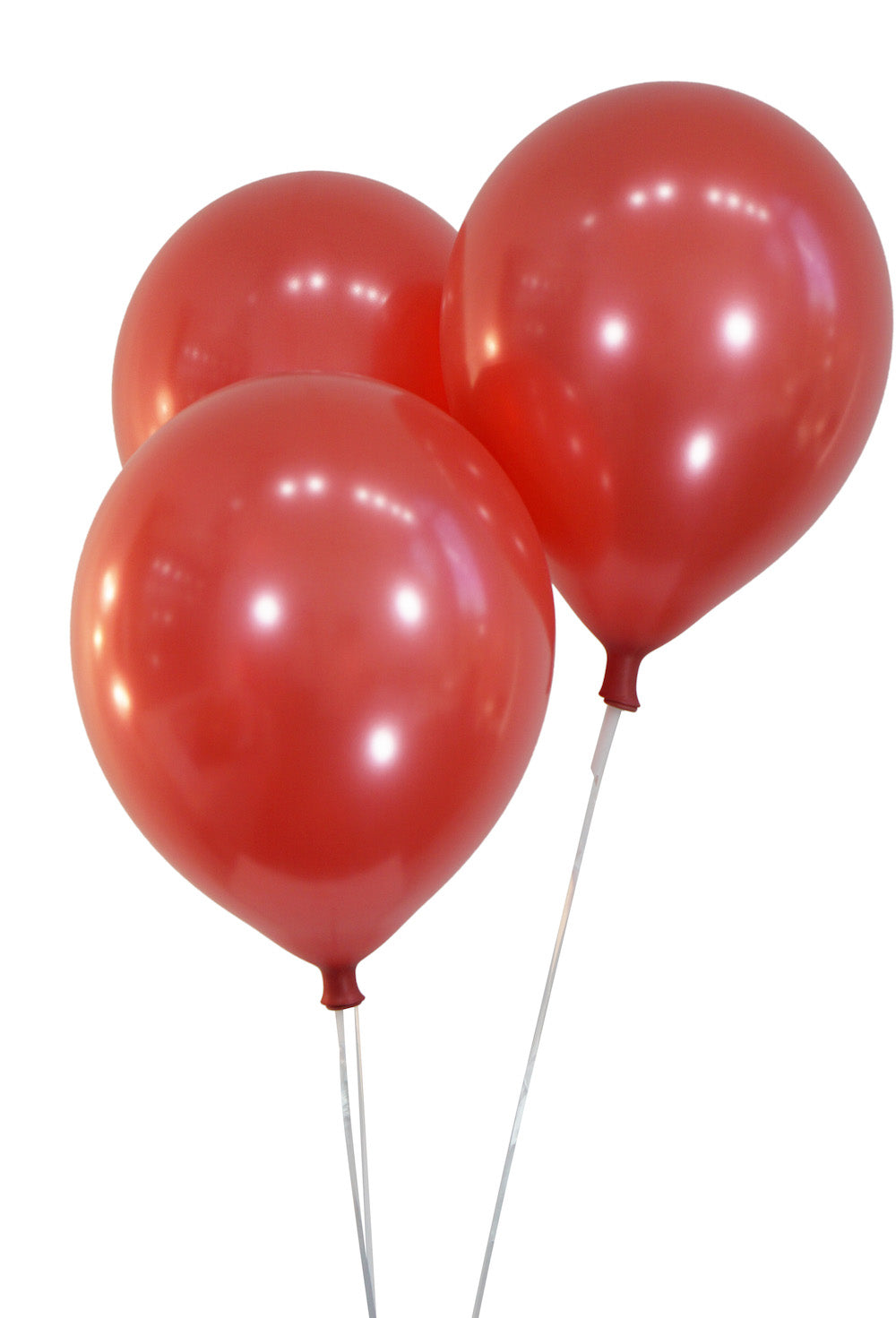 Bulk Factory Order – 12" Latex Balloons – Metallic Cherry Red – 100,00
